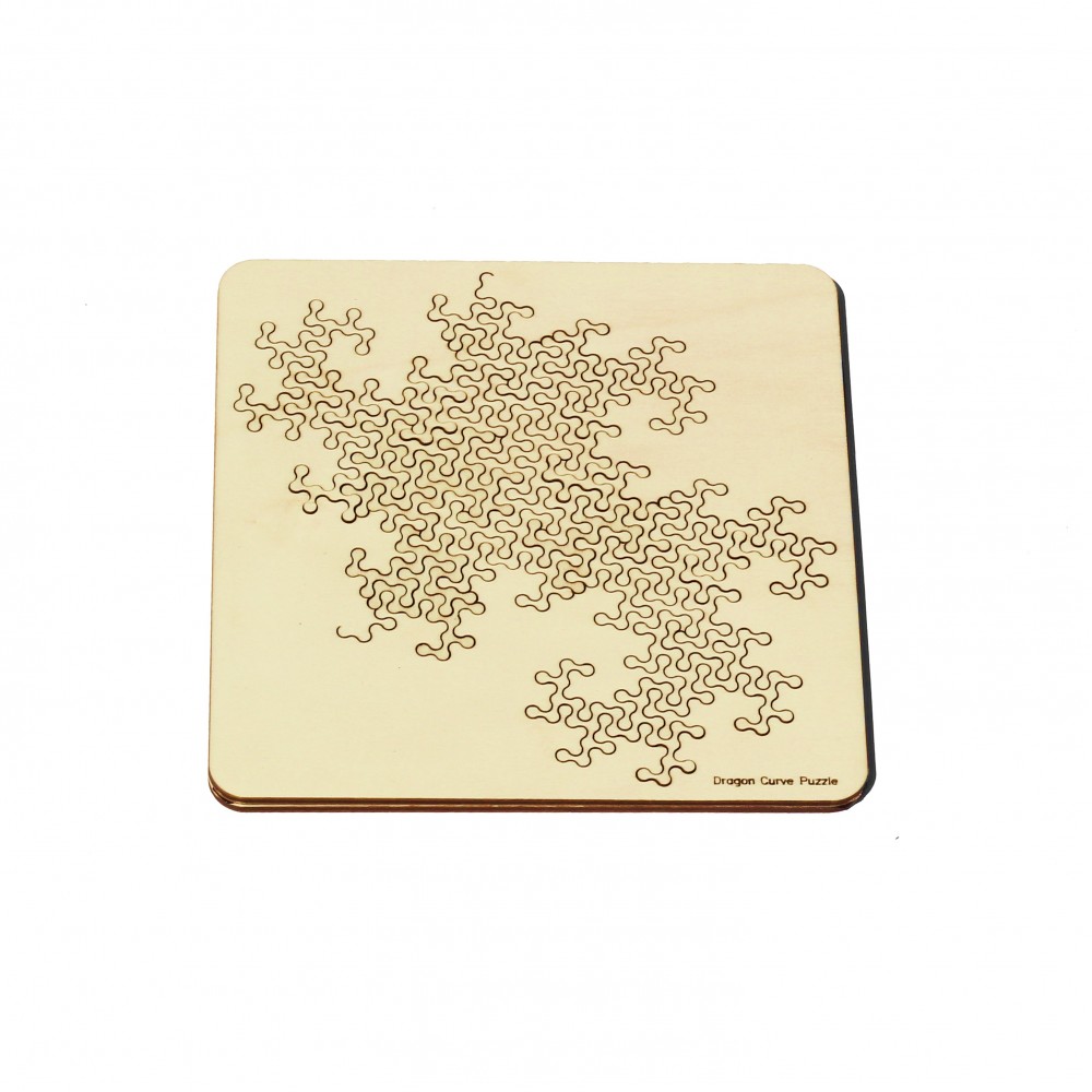 Set Fractal Puzzle - Dragon Curve - Peano Gosper Curve - Hilbert Curve ...